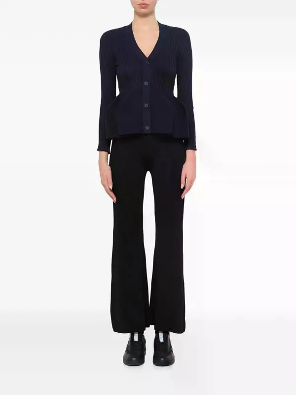 CFCL Pottery Ribbed-knit Cardigan