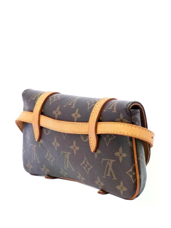 LOUIS VUITTON 2004 Monogram Pochette Marelle Pm Belt Bag