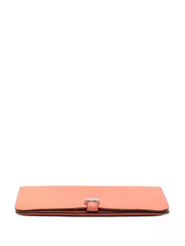 Hermès 2016 Togo Dogon Duo Wallet Gm Long Wallets