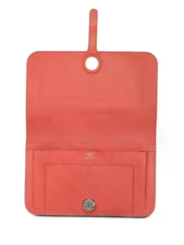 Hermès 2016 Togo Dogon Duo Wallet Gm Long Wallets