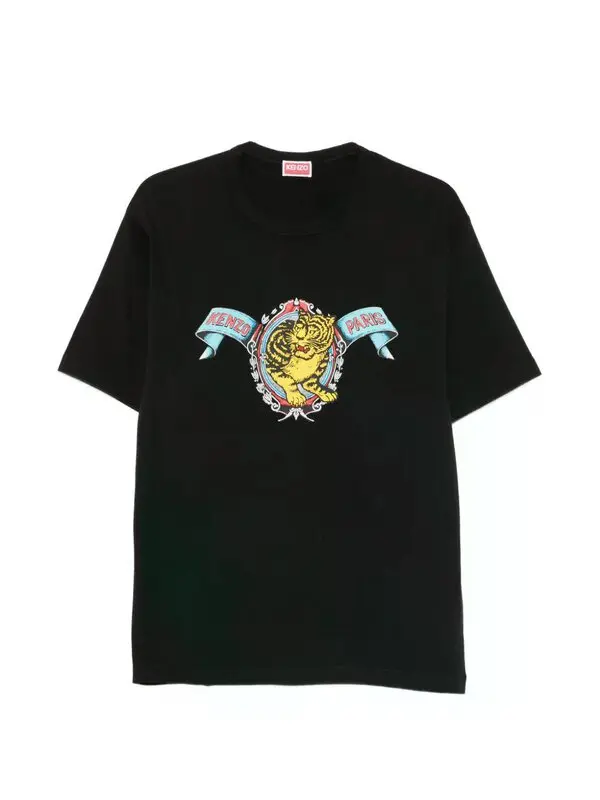 Kenzo Jumping Tiger-print T-shirt