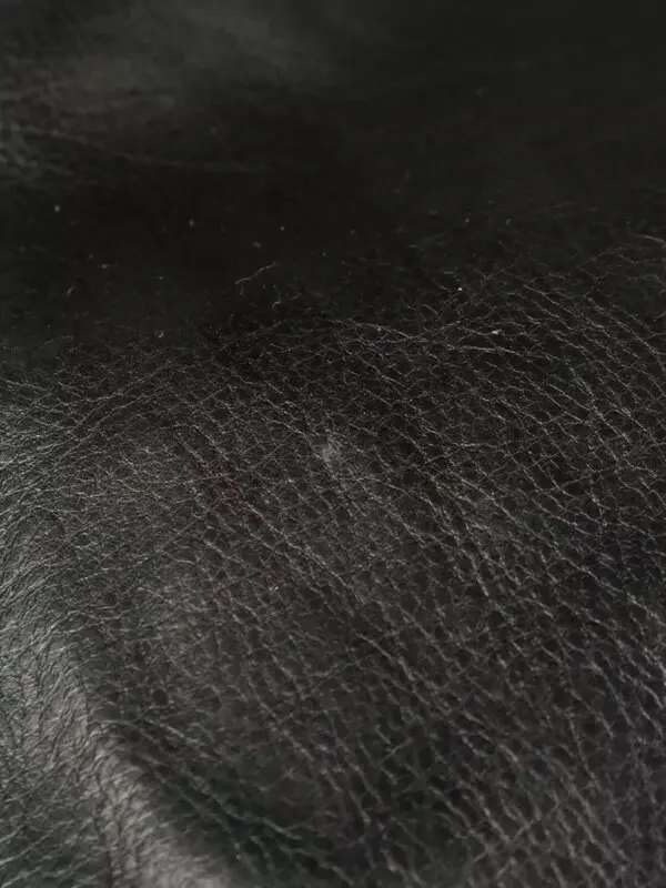 Dior Leather Zip-up Jacket - Black