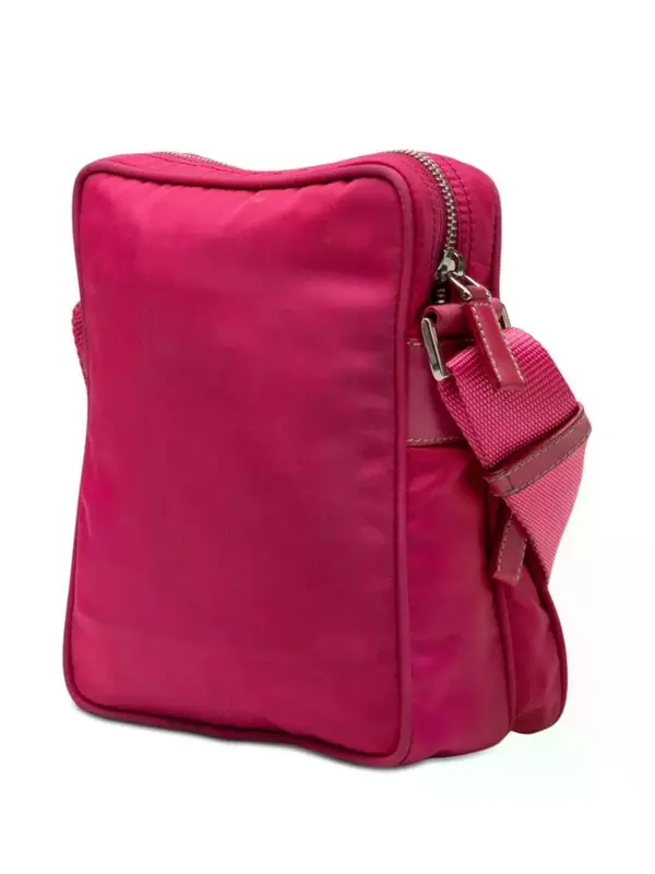 Prada 2000-2013 Tessuto Zip Top Crossbody Bag