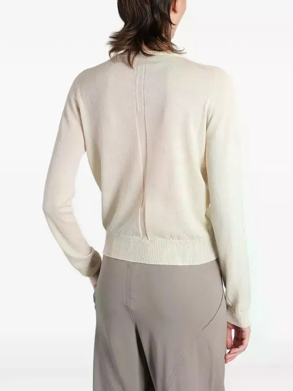 Rick Owens Ribbed-trim Sweater
