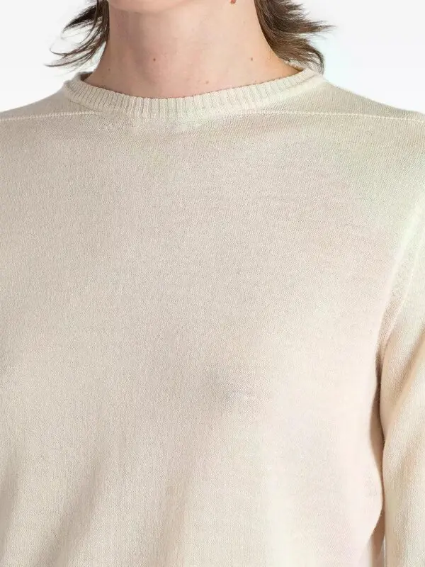 Rick Owens Ribbed-trim Sweater