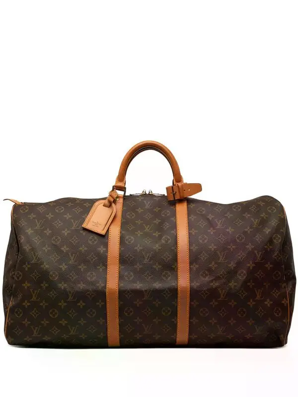 LOUIS VUITTON Monogram Keepall 60 Travel Bag