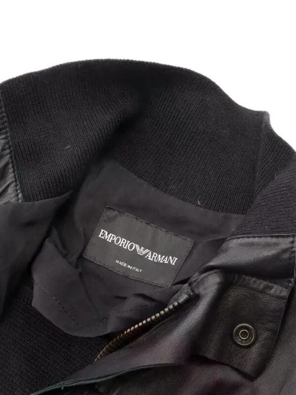 Emporio Armani Panelled Zip-up Jacket