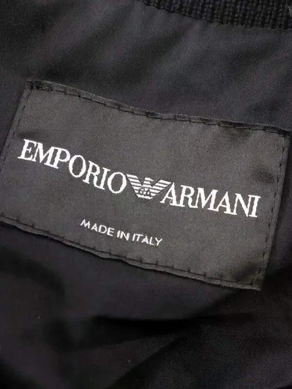 Emporio Armani Panelled Zip-up Jacket