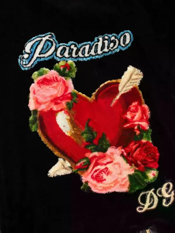 Dolce & Gabbana Embroidered Hooded Jacket