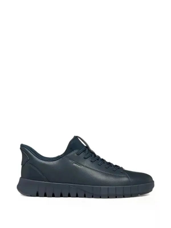 Geox Fextride Lace-up Leather Sneakers - Blue