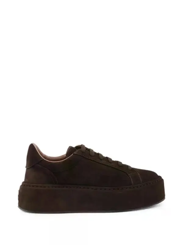 Casadei Suede Platform Sneakers