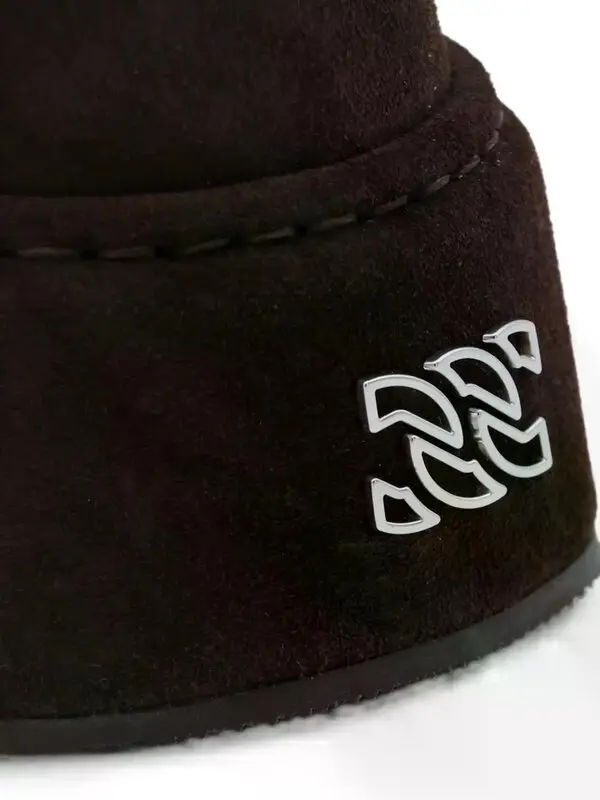 Casadei Suede Platform Sneakers