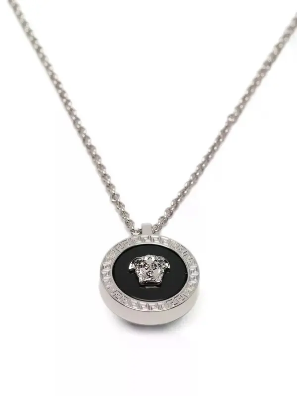 Versace Logo-pendant Necklace