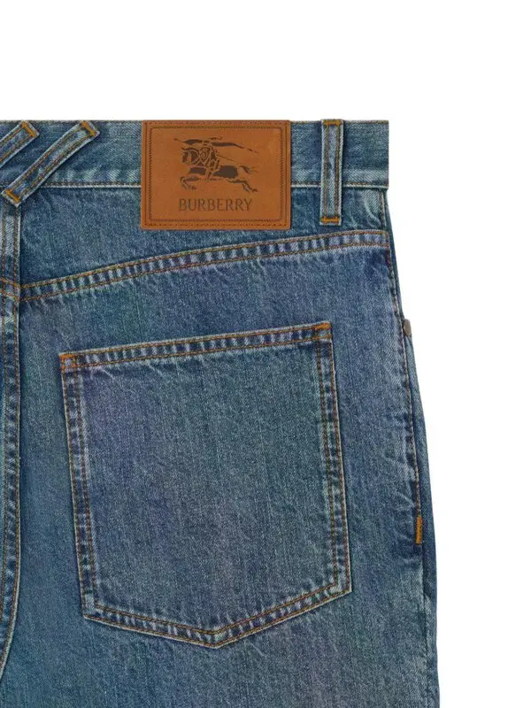 Burberry Straight Jeans - Blue