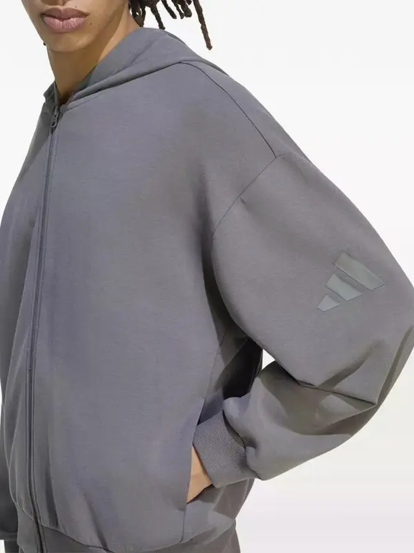Adidas Relaxed-fit Zip-up Hoodie