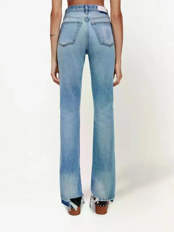 RE/DONE High-rise Light Wash Jeans
