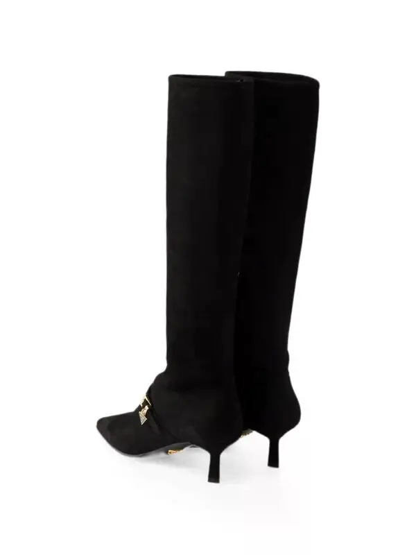 Prada Stretch Suede Boots
