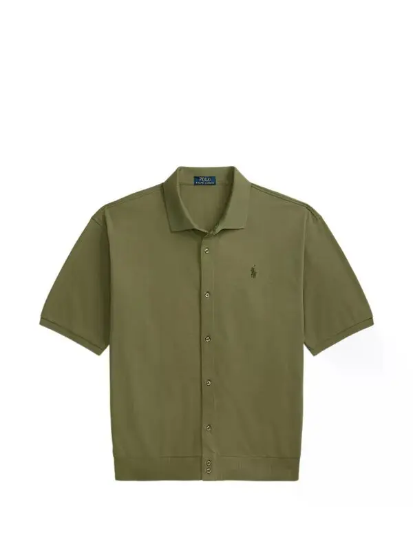 Polo Ralph Lauren Logo-embroidered Short-sleeve Shirt - Green