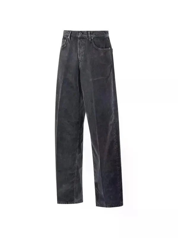 HAIKURE Sibilla Faded-effect Wide-leg Jeans