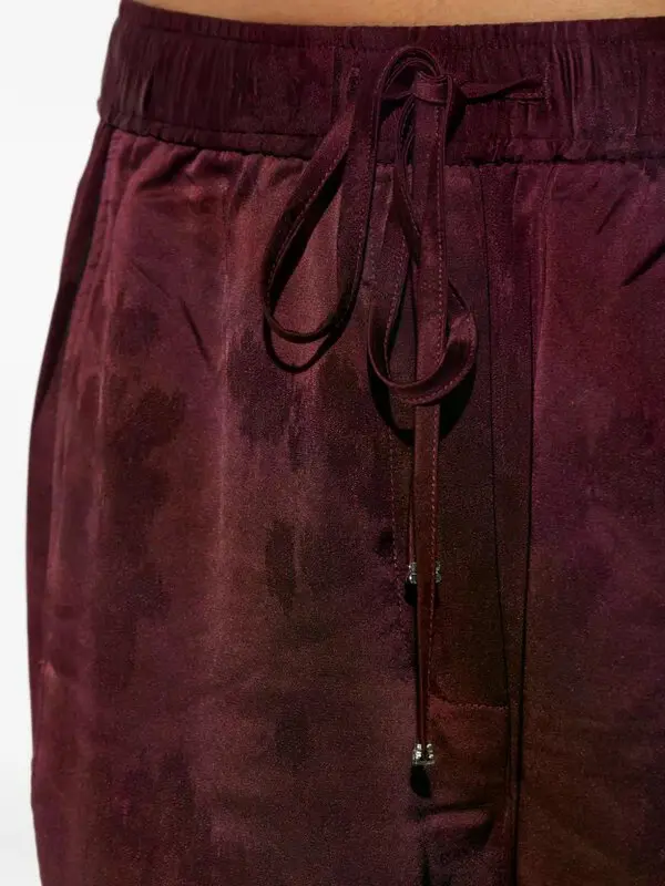 GANNI Floral-motif Trousers