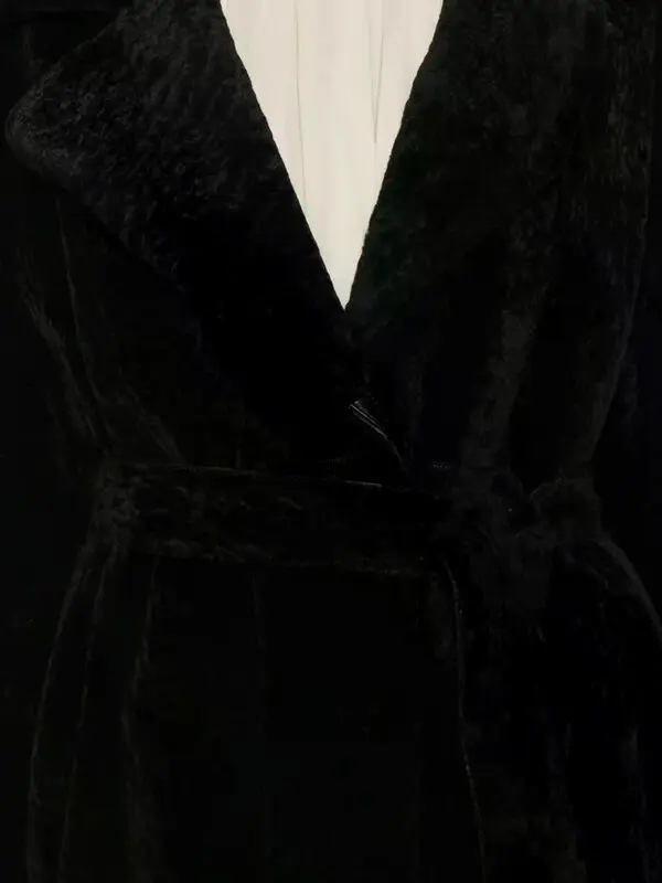 ARMA Belted Shearling Coat