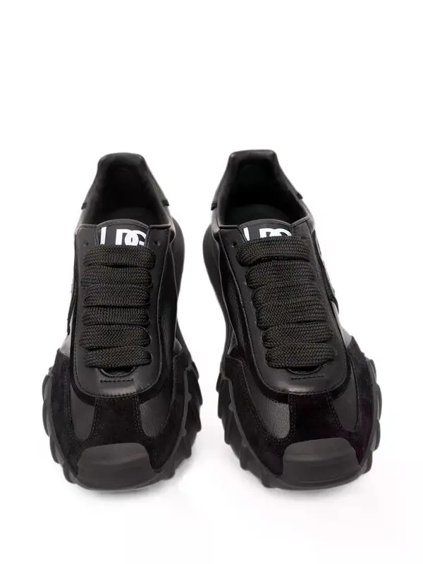 Dolce & Gabbana Dg Athletic Logo Low-top Sneakers - Black