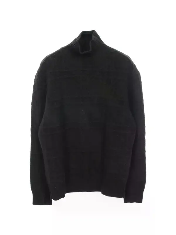 Dior Cannage High-neck Sweater - Black