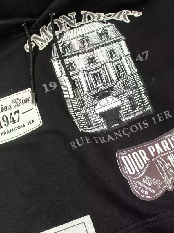 Dior Archive Patch Hoodie