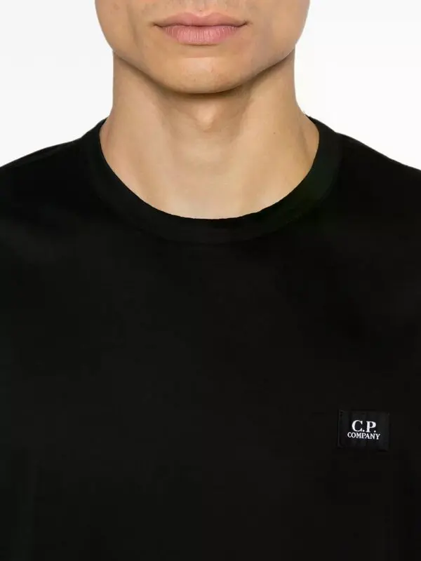 C.P. COMPANY Logo-patch T-shirt