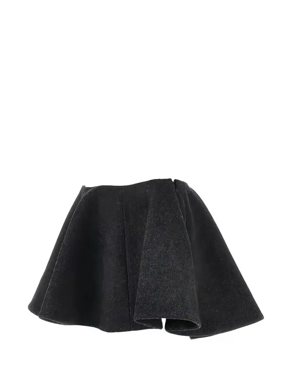 GANNI Flared Mini Skirt