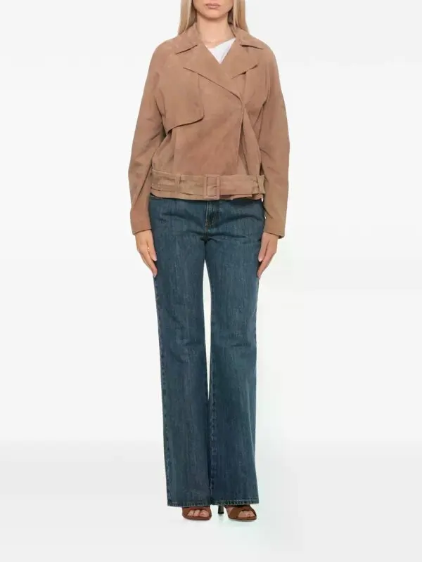 Marella Belted Suede Jacket