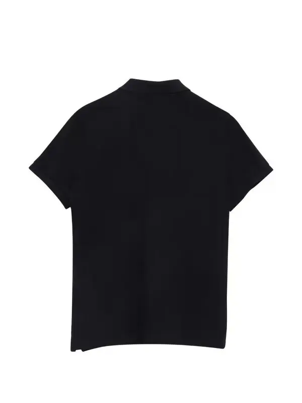 Moncler Logo-patch Polo Shirt - Blue