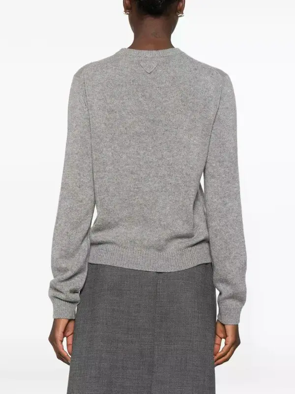 Prada Crystal-embellished Cashmere Sweater