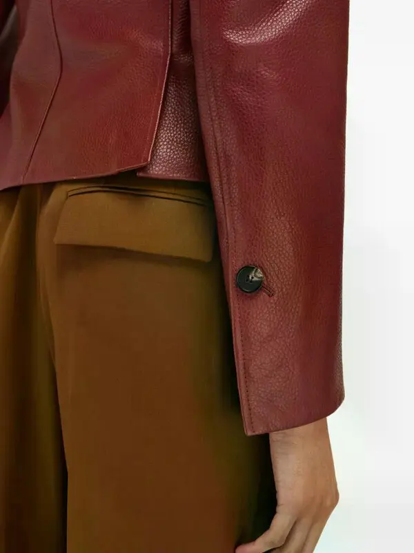 FERRAGAMO Fitted Deerskin Jacket