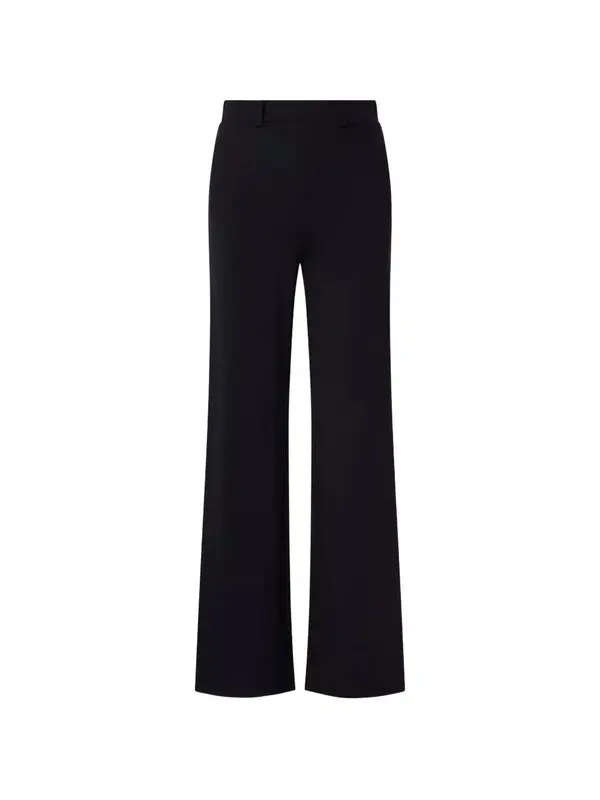 Liu Jo Regular-fit Trousers In Punto Milano - Black