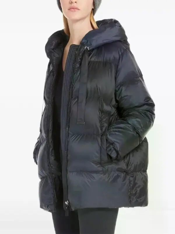 Max Mara Seia Water-repellent Puffer Jacket - Blue