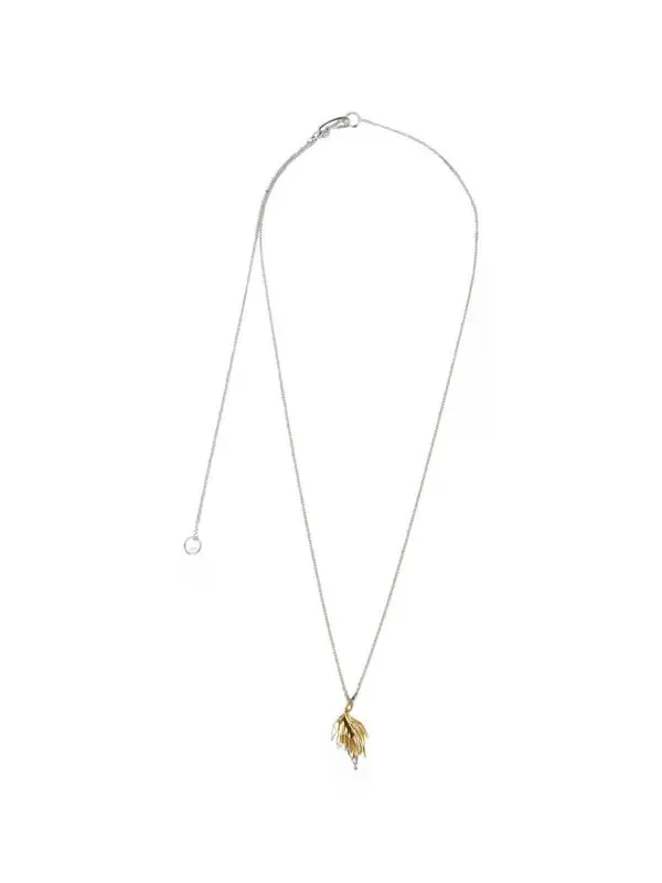 JIL SANDER Leaf-pendant Necklace