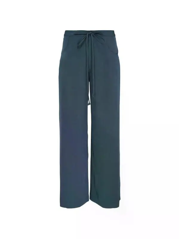 Y’s Drawstring-waistband Trousers - Blue