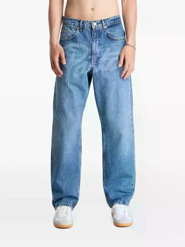 PATTA Laserprint Whiskers Jeans