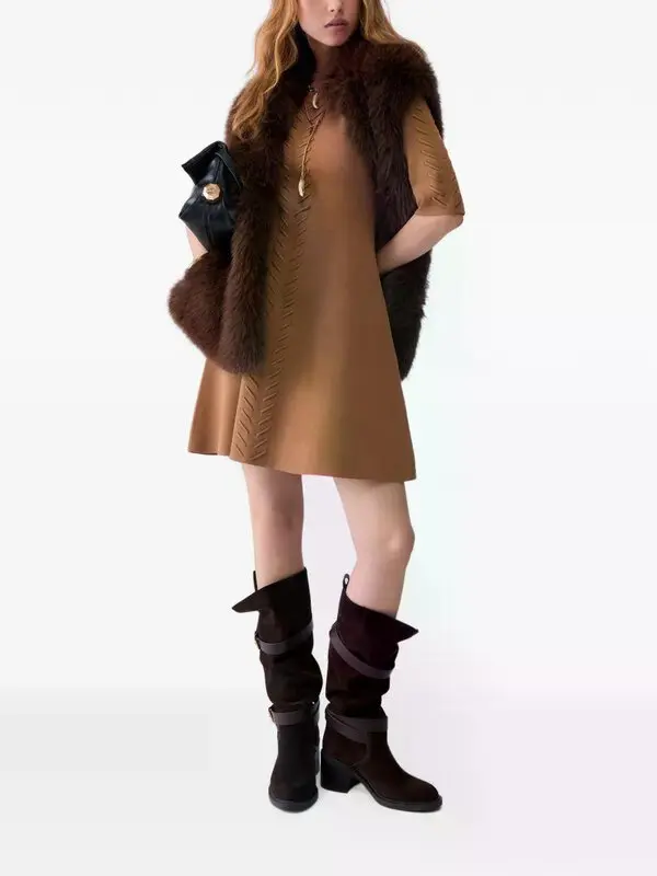 Liu Jo Knit Fit & Flare Dress