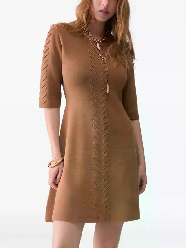 Liu Jo Knit Fit & Flare Dress