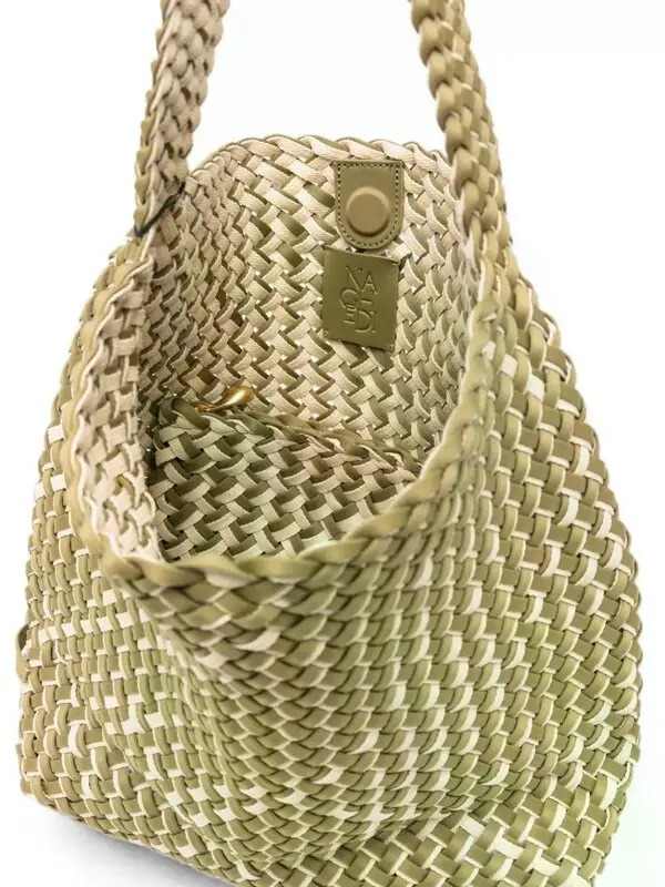 NAGHEDI Medium Nomad Double-weave Bucket Bag