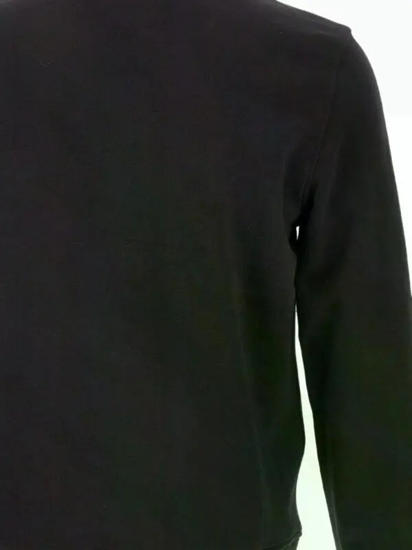 BLAUER. Logo-patch Zip-up Sweater