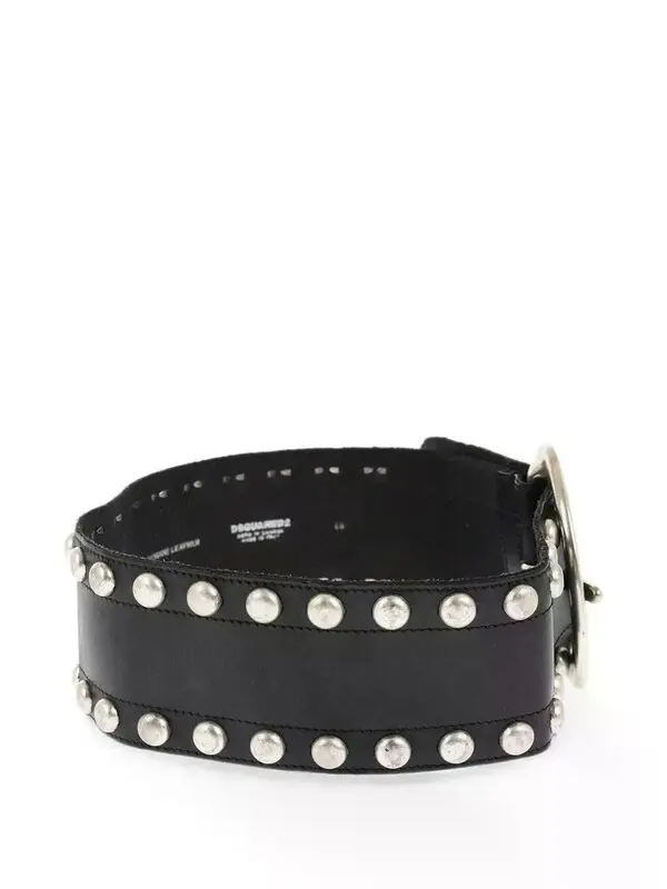 Dsquared2 Studded Leather Belt