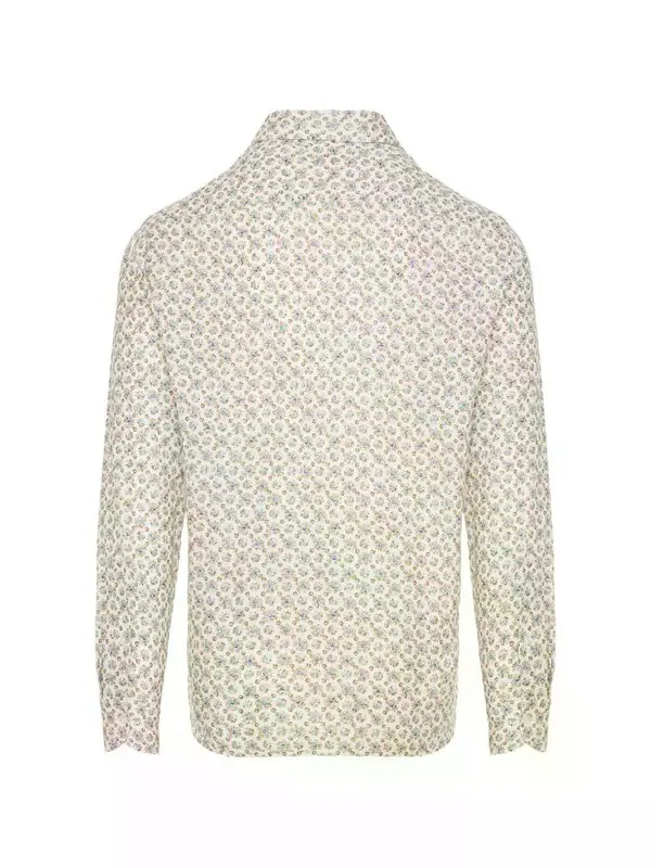SONRISA Floral-print Long-sleeve Shirt