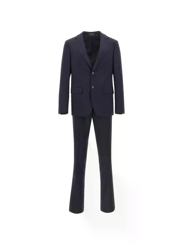 MARCHESANI Merino Single-breasted Wool Suit