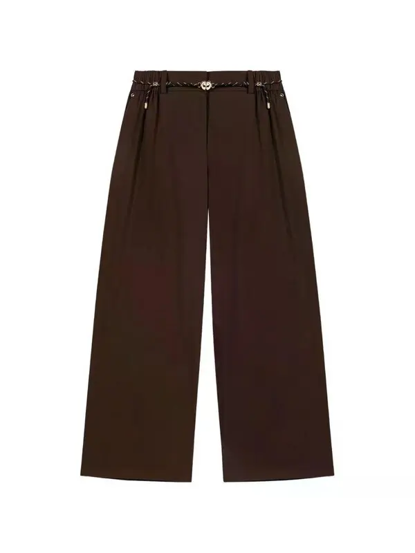 Maje Belted Wide Trousers