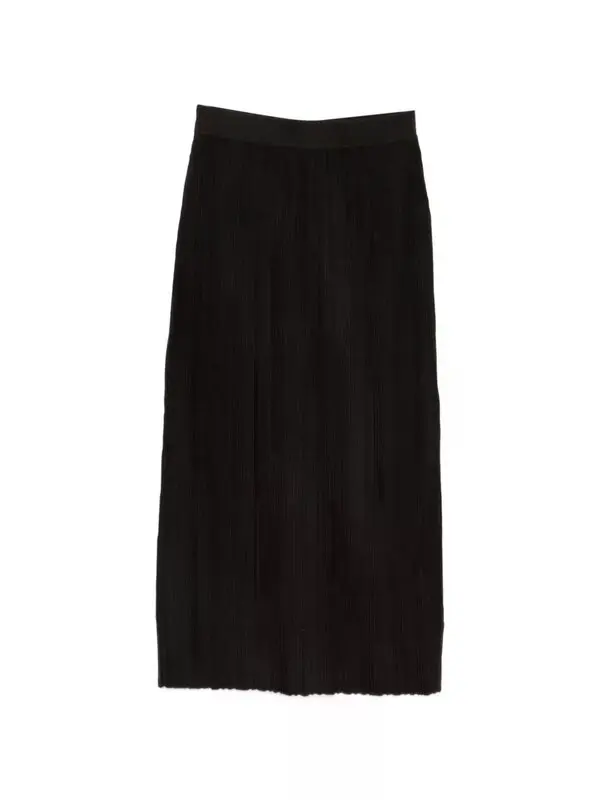 ALYSI Ribbed-knit Skirt