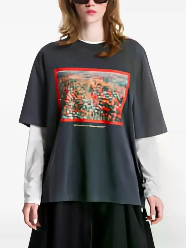 Off-White Graphic-print T-shirt - Grey