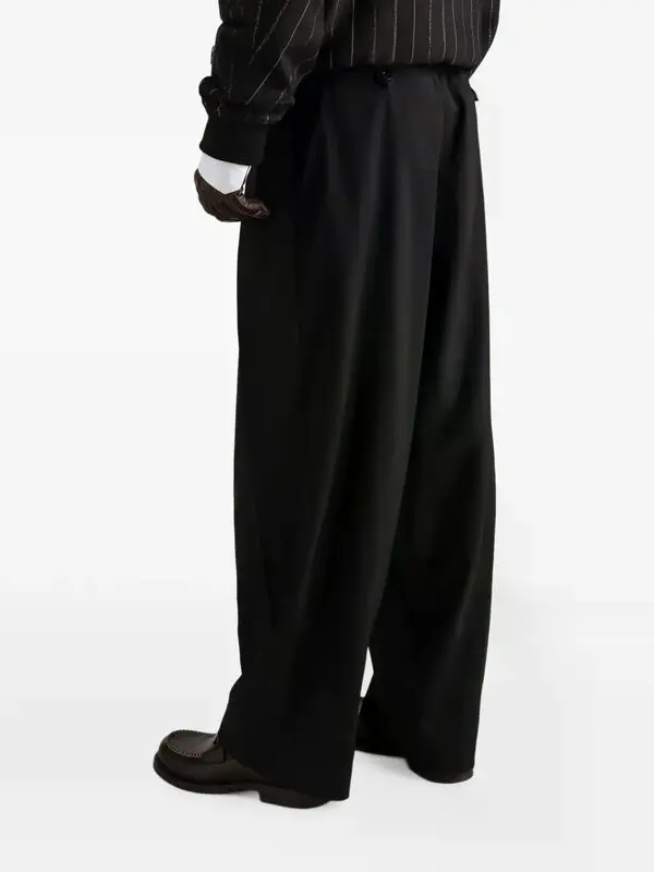 Dolce & Gabbana Virgin Wool Gabardine Trousers